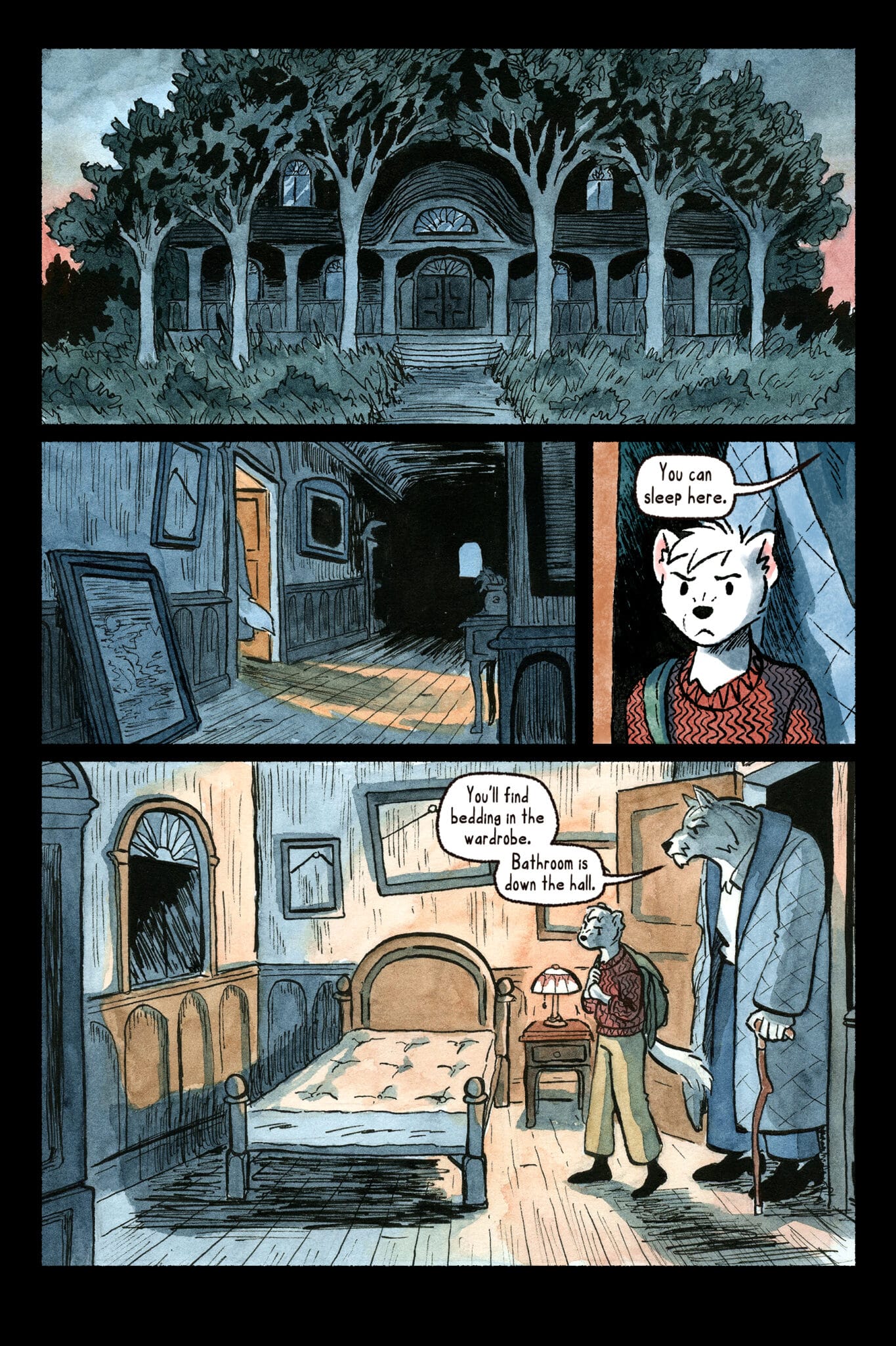 Chapter 3, Page 1 – Sable